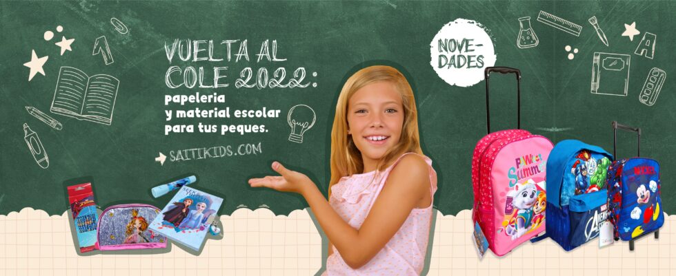 Vuelta al cole 2022: papelería y material escolar para tus peques ...